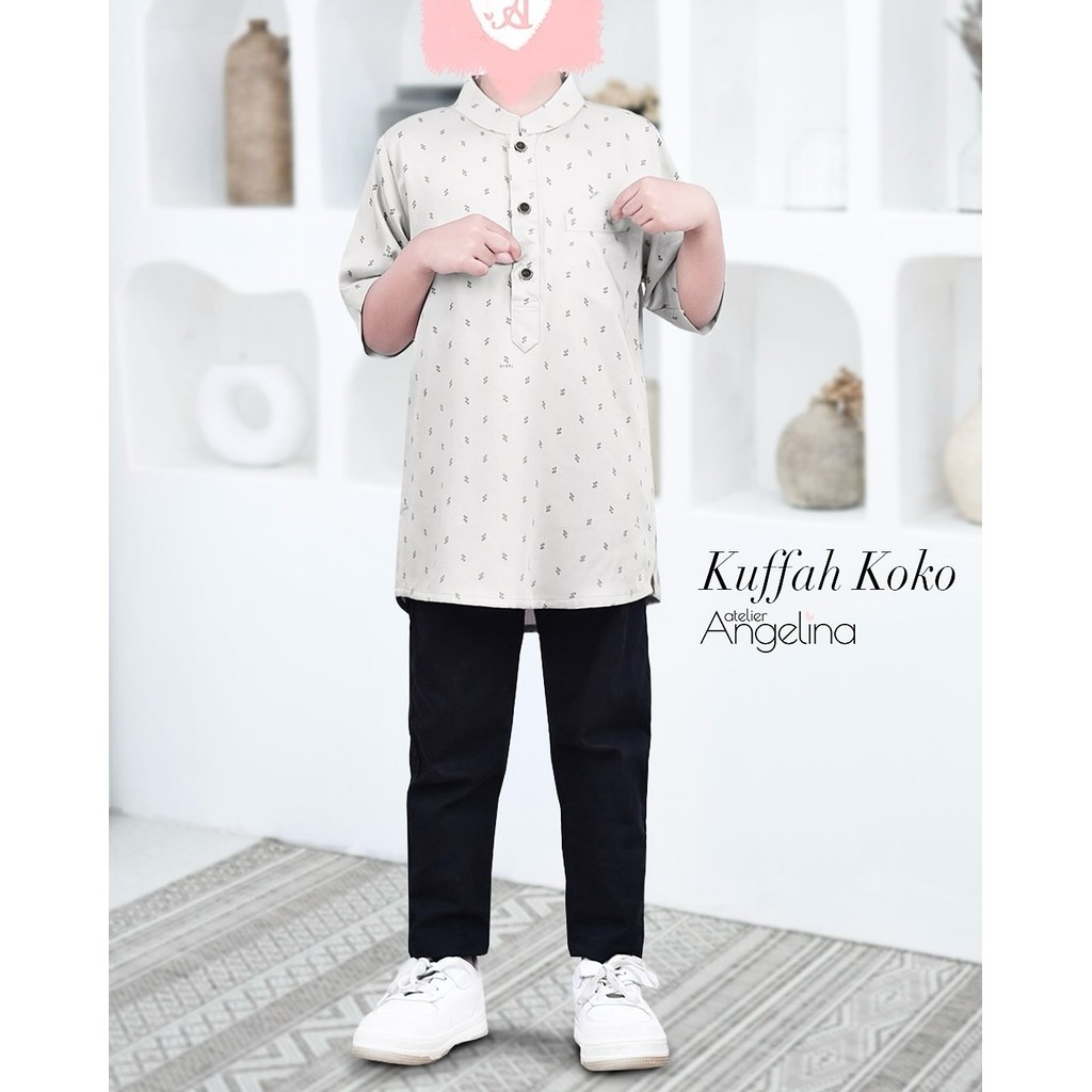 Jual KUFFAH KIDS KOKO - PARIS VISCOSE (1-2y, 2-4y) ATELIER ANGELINA ...