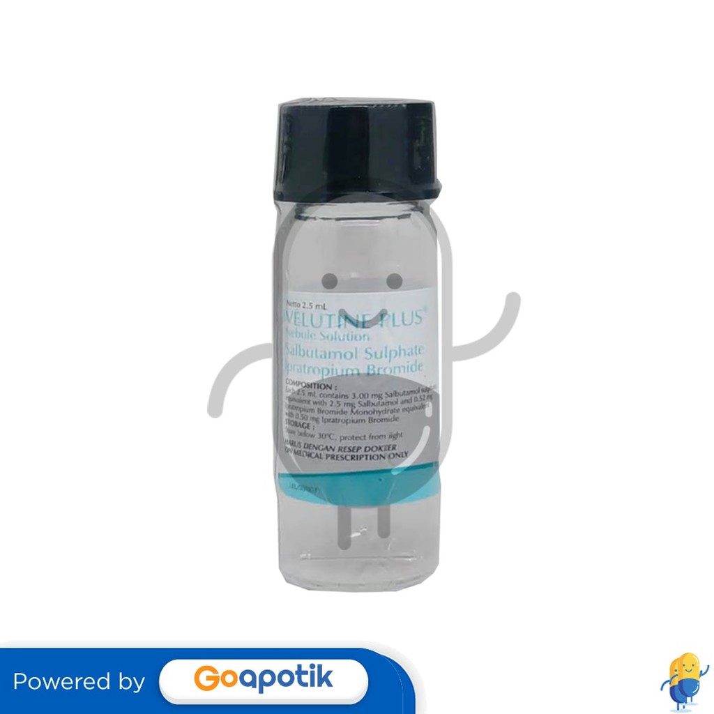 Jual Velutine Plus Cairan Inhalasi 2.5 Ml Vial | Shopee Indonesia