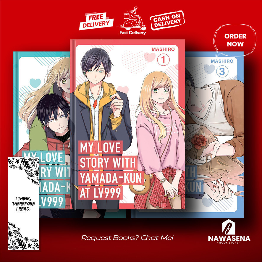 Jual My Love Story with Yamada-kun at Lv999 (Manga/Komik) by Mashiro (Vol. 1-9) (English ...