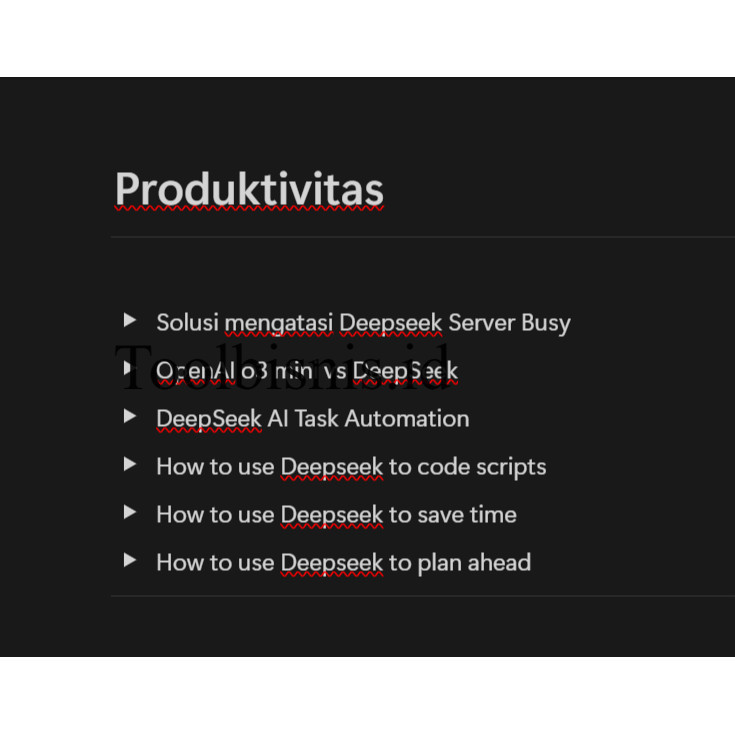 Jual Premium Deepseek Ai Mastery 2025 Solusi Menguasai Ai Terbaru - Keuangan Copywriting ...