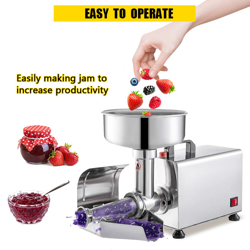 Jual Stainless Steel Electric Tomato Strainer Milling Machine Mango Jam ...