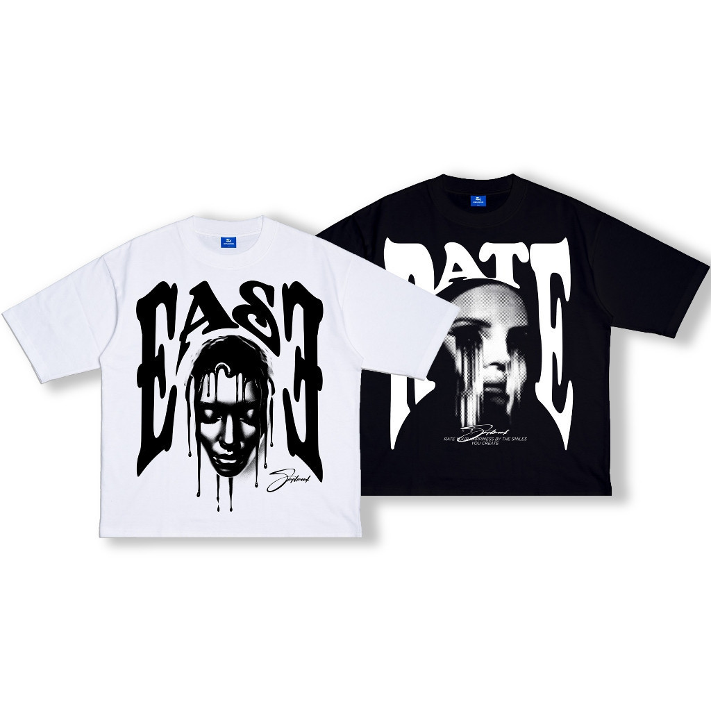 Jual Boxy Fit Oversized Tshirt - Baju Skena Kaos Distro Stylish Untuk ...