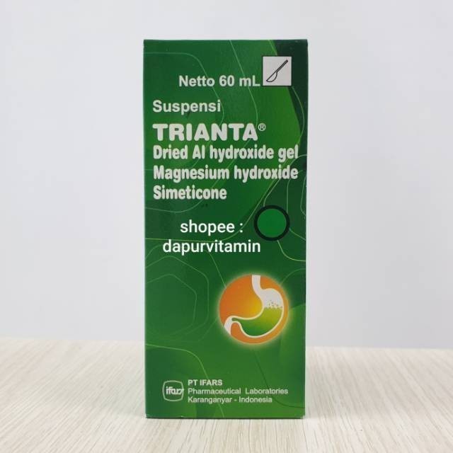 Jual Trianta Sirup 60ml - Obat maagh dan lambung - ARM | Shopee Indonesia