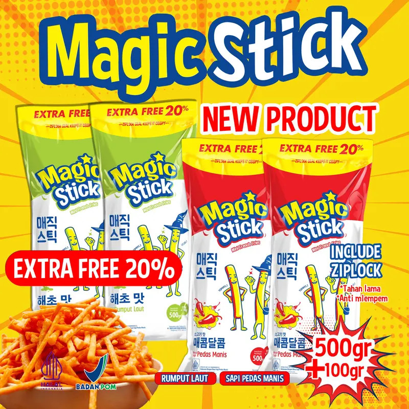 Jual NEW!! KIKOYA MAGIC STICK 500+100g EXTRAFREE 20% Total 600gram ...