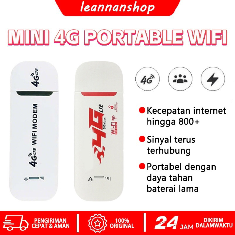 Jual Modem WIFI USB 4g All Operator LTE Modem USB 500Mbps Modem Mifi ...
