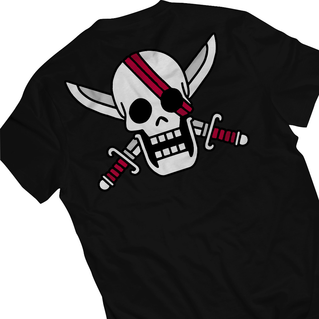Jual Baju Kaos One Piece Akagami No Shanks Distro Viral Kata Combed 30s ...
