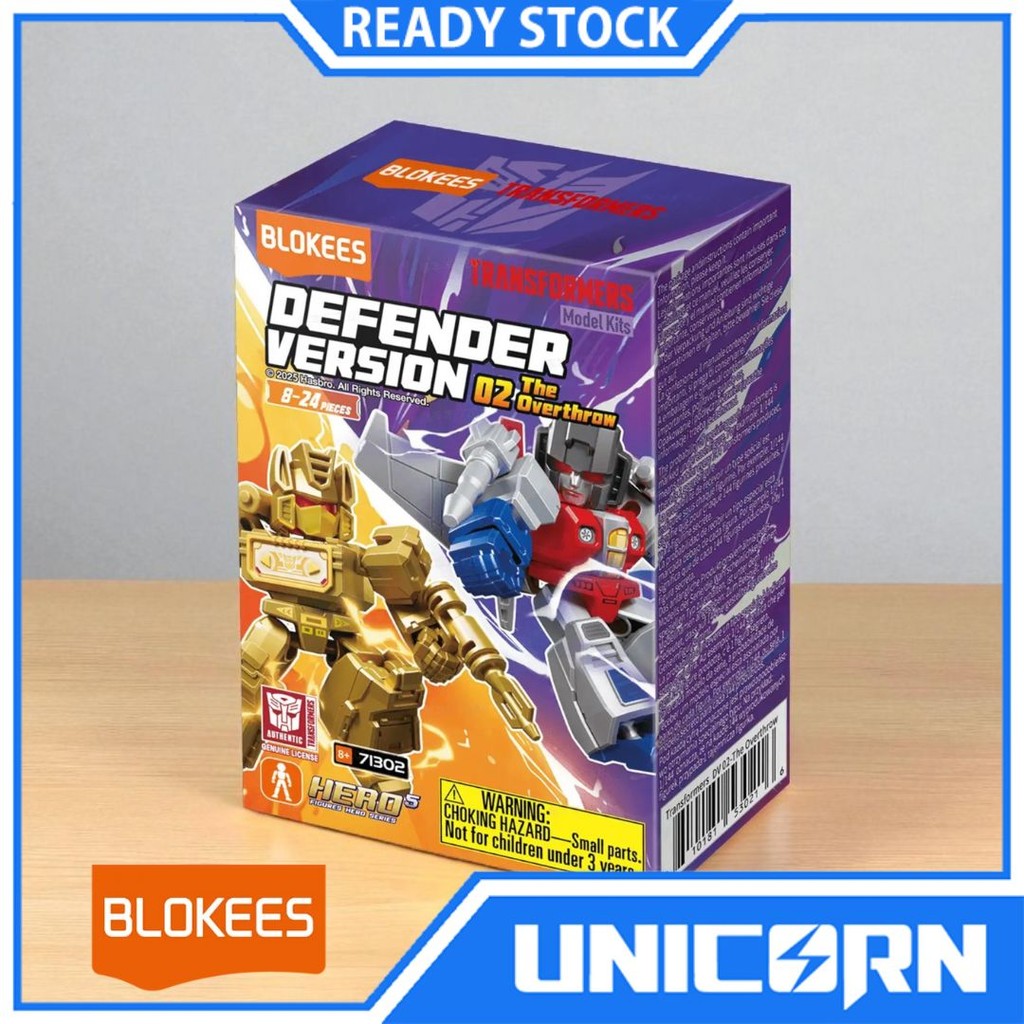 Jual Blokees Transformers Defender Version 02 Random DV02 the Overthrow ...
