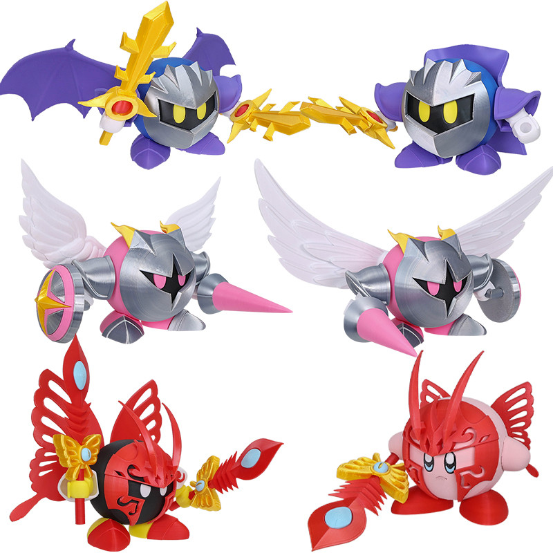 Jual 3D Printed Kirby Figures Meta Knight Galaxia Galacta Knight Morpho ...