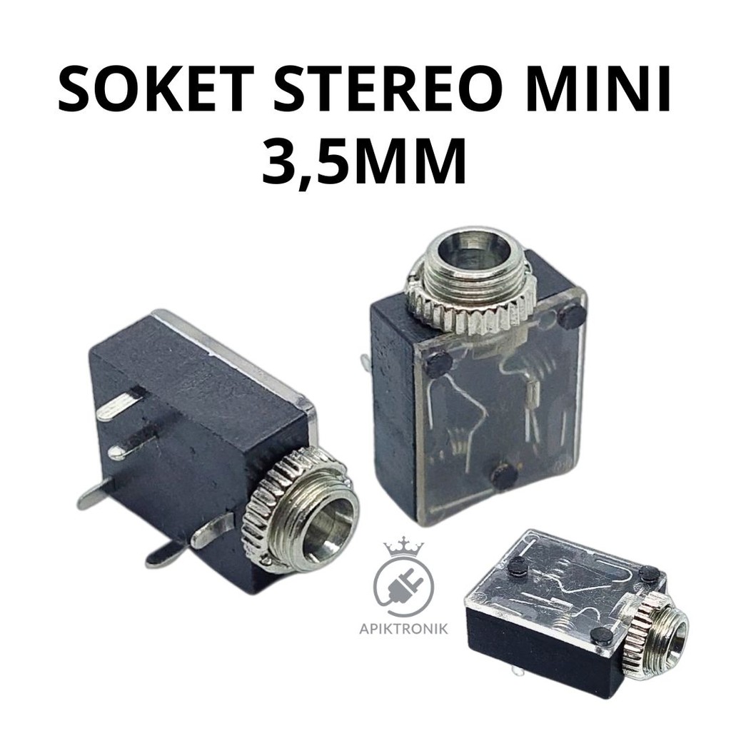 Jual Soket Stereo Mini 3,5mm – Konektor Plus Mur | Shopee Indonesia