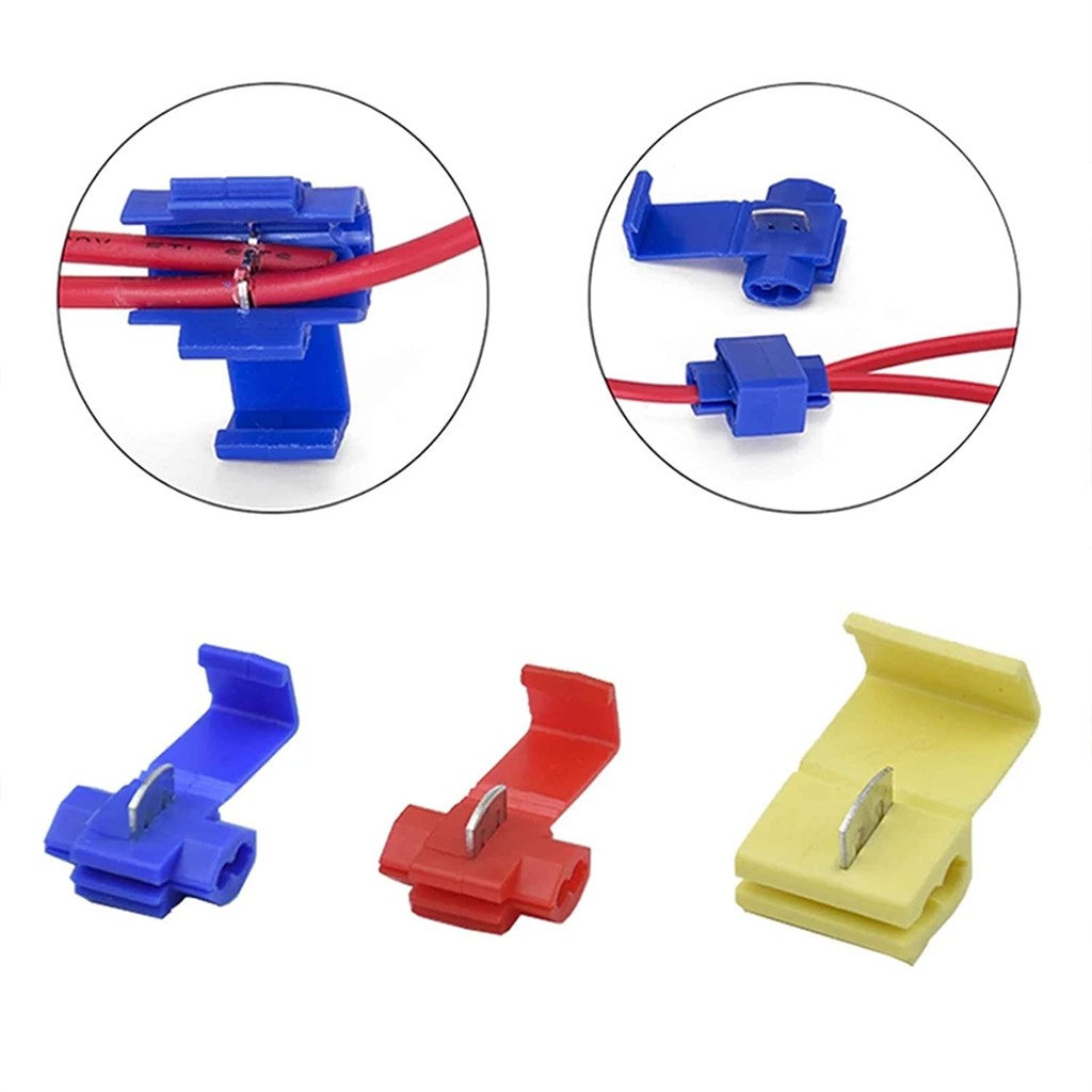 Jual Auto Line Connector T Shape Wire Cable Connectors Terminals Crimp ...