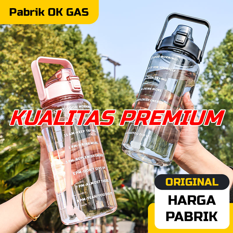 Jual POG - Botol Minum Jumbo 2 Liter Premium Anti Pecah Botol Air Anak ...
