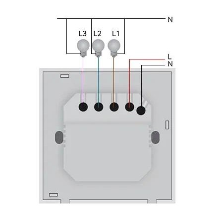 Jual 4 Inch LCD Touch Screen Smart Switch with EU Standard Electric ...