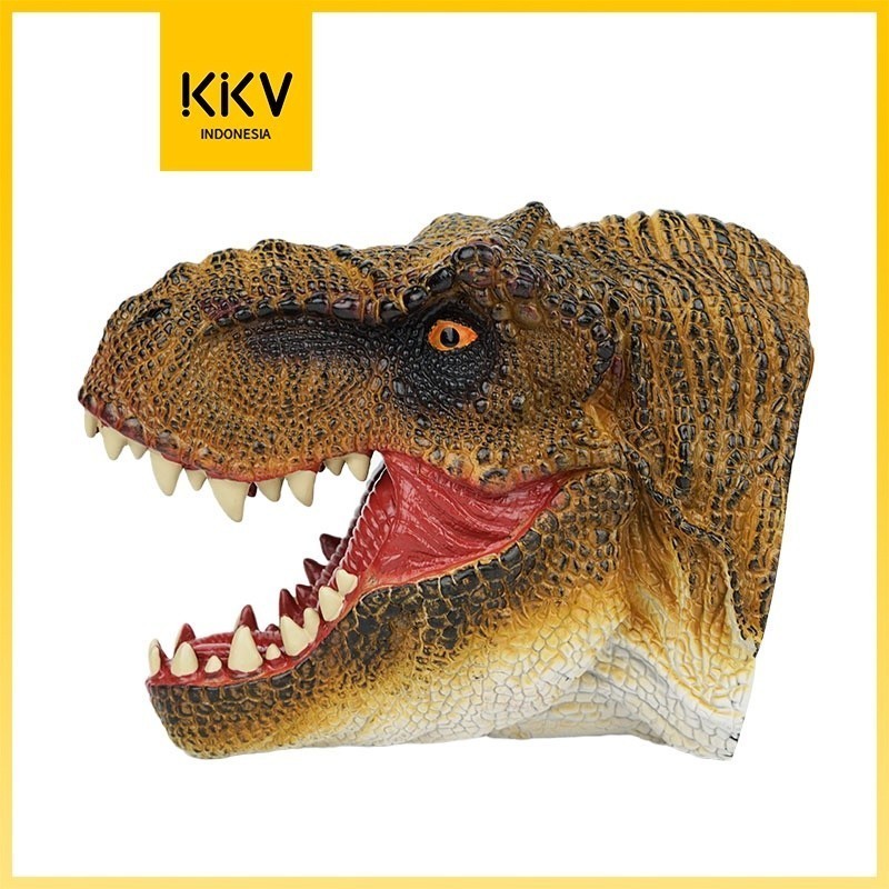 Jual New Canna Hand Puppet Dinosaurs Head Edition Dino Dionosaurus ...