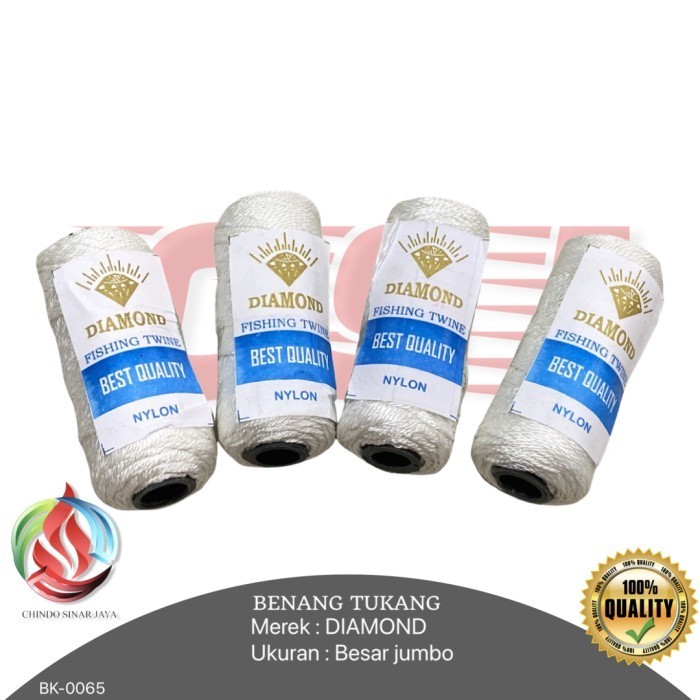Jual BENANG TUKANG JUMBO DIAMOND BENANG NILON | Shopee Indonesia