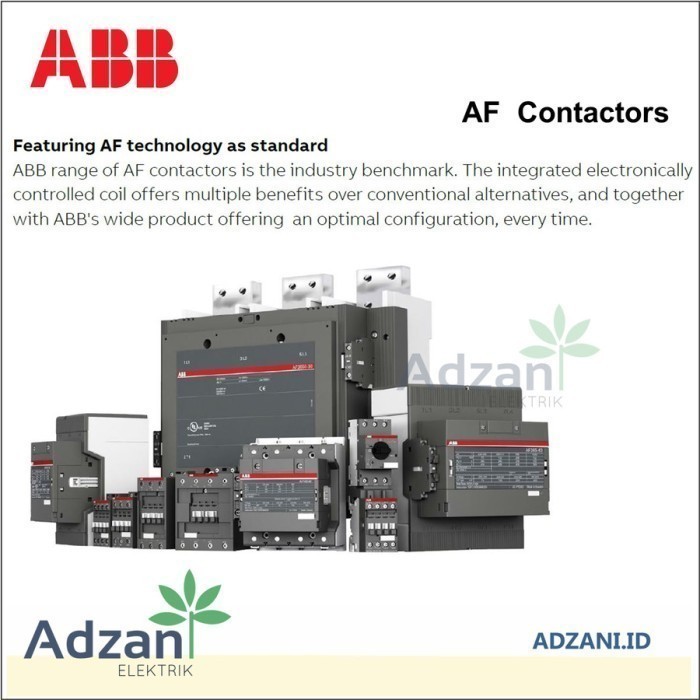 Jual ABB Contactor 132kW AF265-30-11-13 100-250VAC/VDC 1SFL547002R1311 | Shopee Indonesia