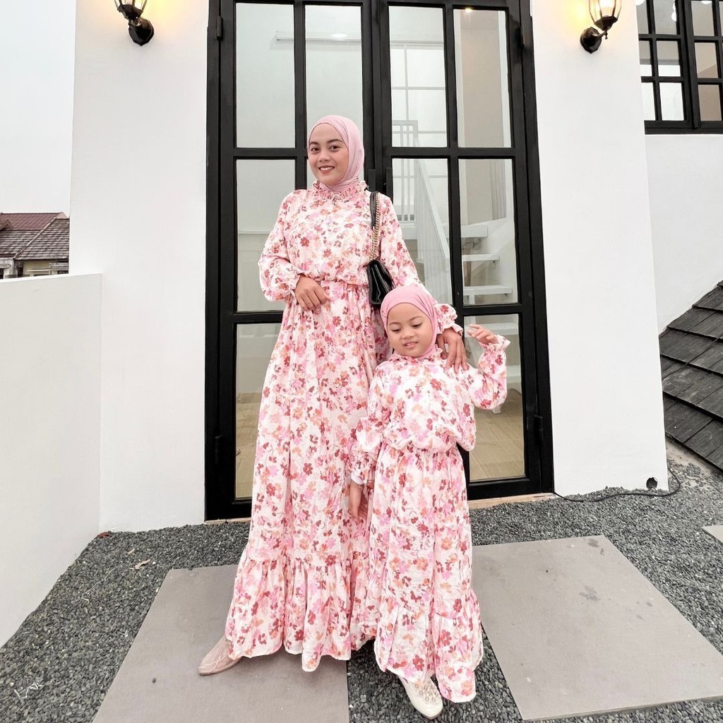 Jual GHAZU Thalia Set Couple Baju Couple Couple Ibu Anak Blouse ...