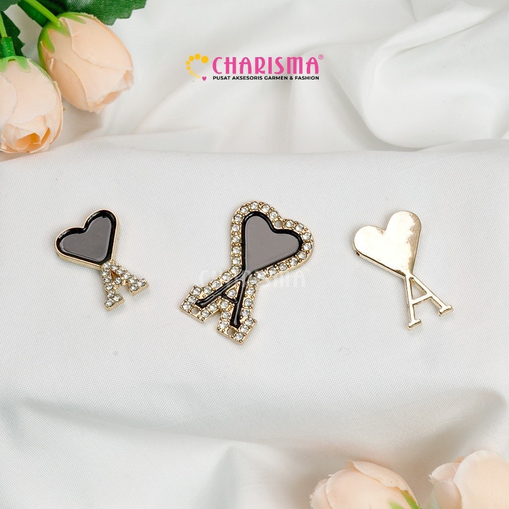 Jual Charisma Label Plat Besi Motif 4 - Label Tag Besi / Plat Hijab ...