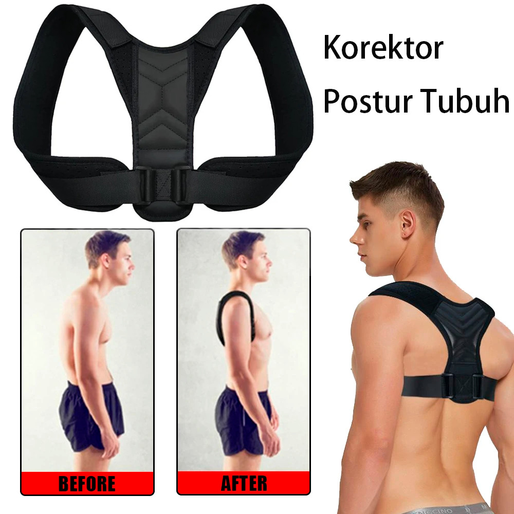 Jual Penegak Badan Bungkuk/Alat Penyangga Punggung/Korektor Postur ...