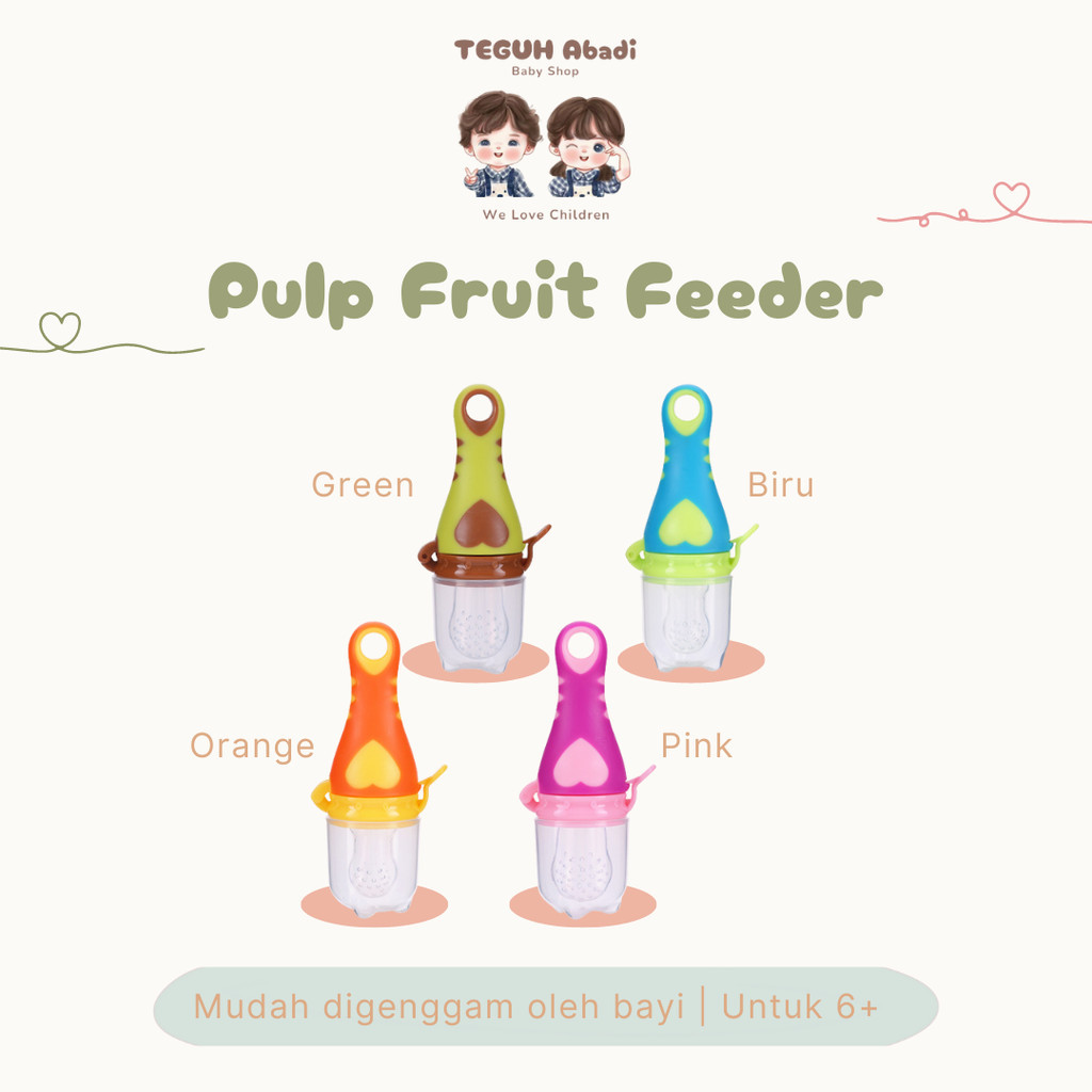 Jual Pulp Fruit Feeder Baby / Kompeng Buah / Dot Buah Bayi | Shopee ...