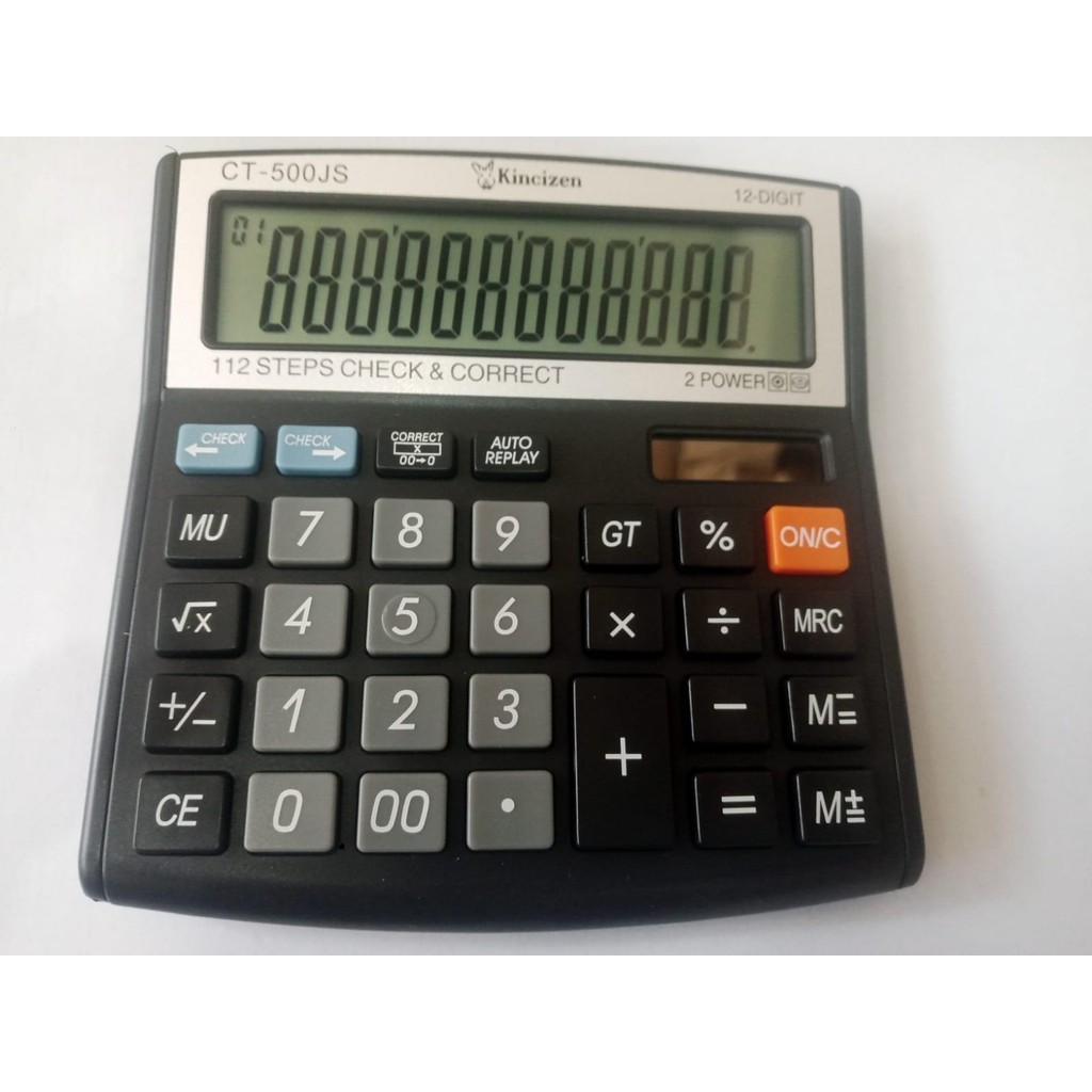 Jual KALKULATOR DESKTOP MEJA CITIZEN CT-500JS / CALCULATOR 12 DIGIT CEK ...