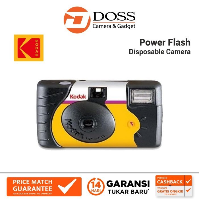 Jual Kodak Disposable Camera Power Flash ISO 800 | Shopee Indonesia