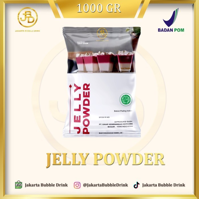 Jual Jelly Konyaku Powder - Jelly Bubuk || Jakarta Bubble Drink | Shopee Indonesia