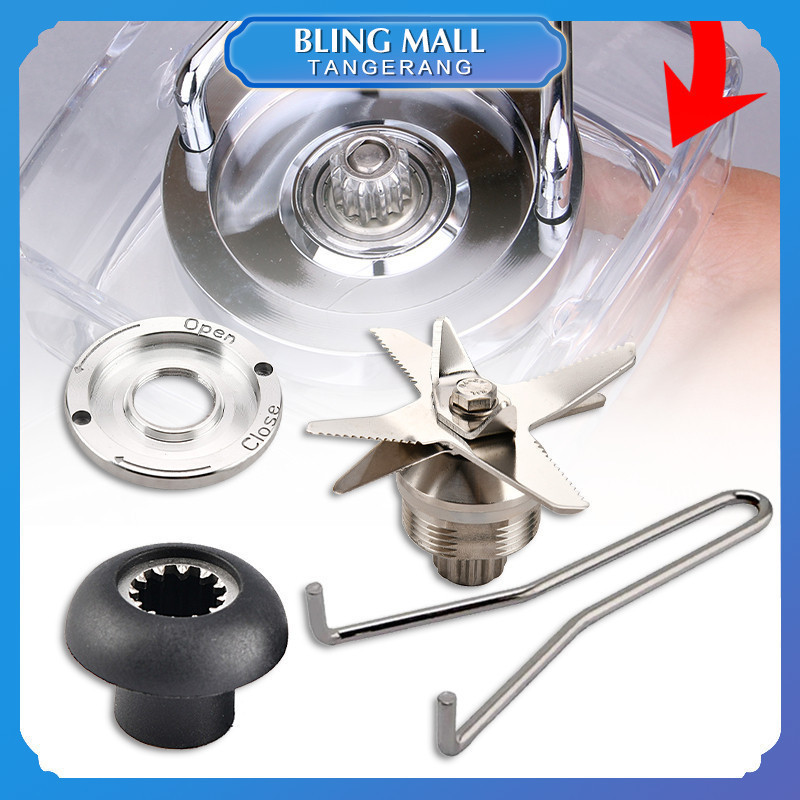 Jual Pisau 8 Blender Heavy Duty Smoothie Stainless Mata Pisau Blender ...