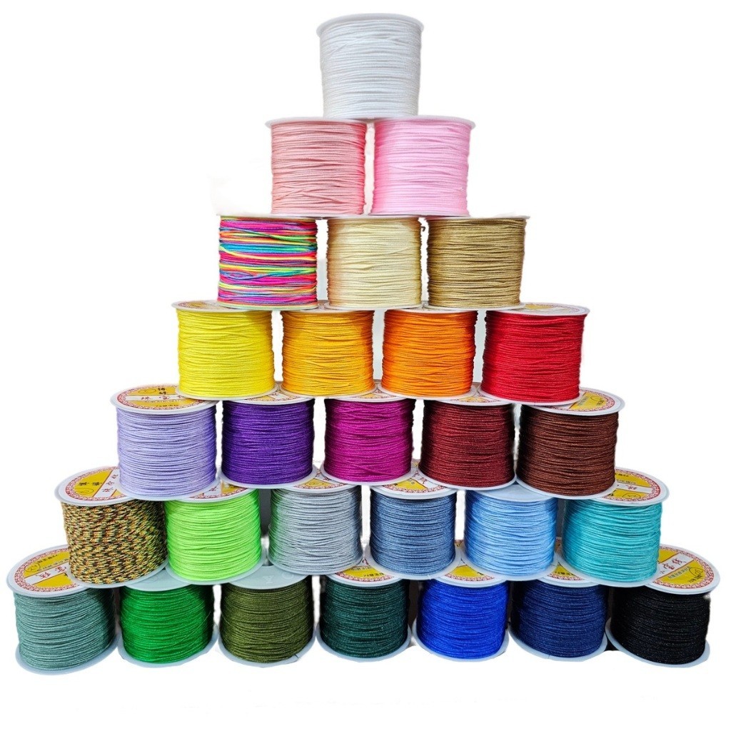 Jual Paket DIY Tali Giok 1 Roll 40 Meter (Tali Giok Strap Phone, Tali ...