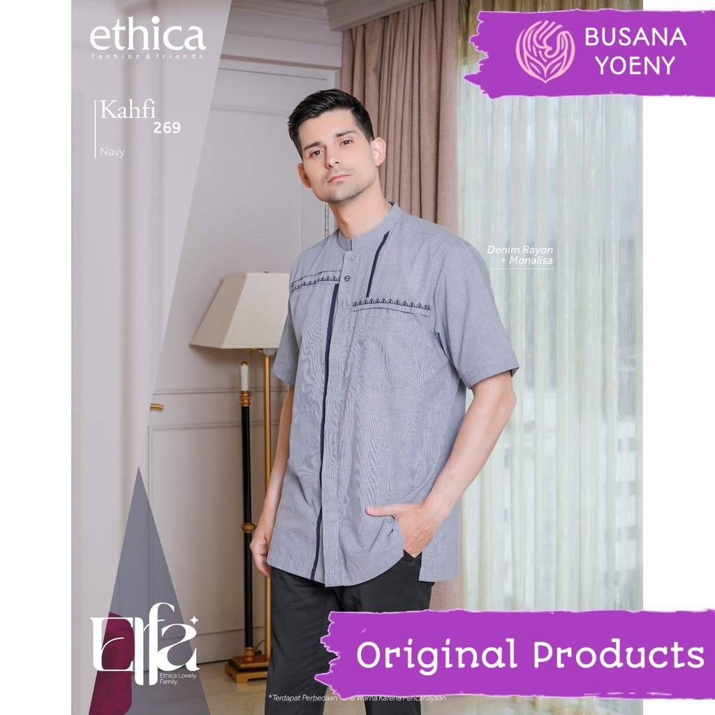 Jual ETHICA ORIGINAL BY BUSANA YOENY | Ethica Kahfi 269 Koko Muslim Dewasa PREMIUM PRODUK ...