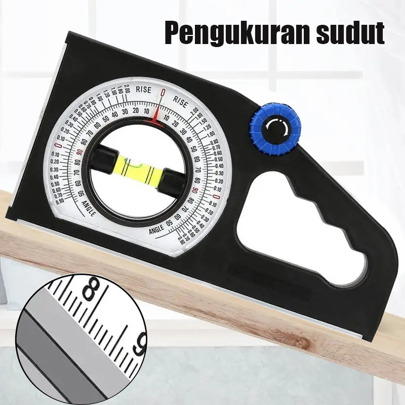 Jual alat ukur kemiringan/Instrumen pengukur sudut lereng/Inclinometer Pengukur Derajat ...