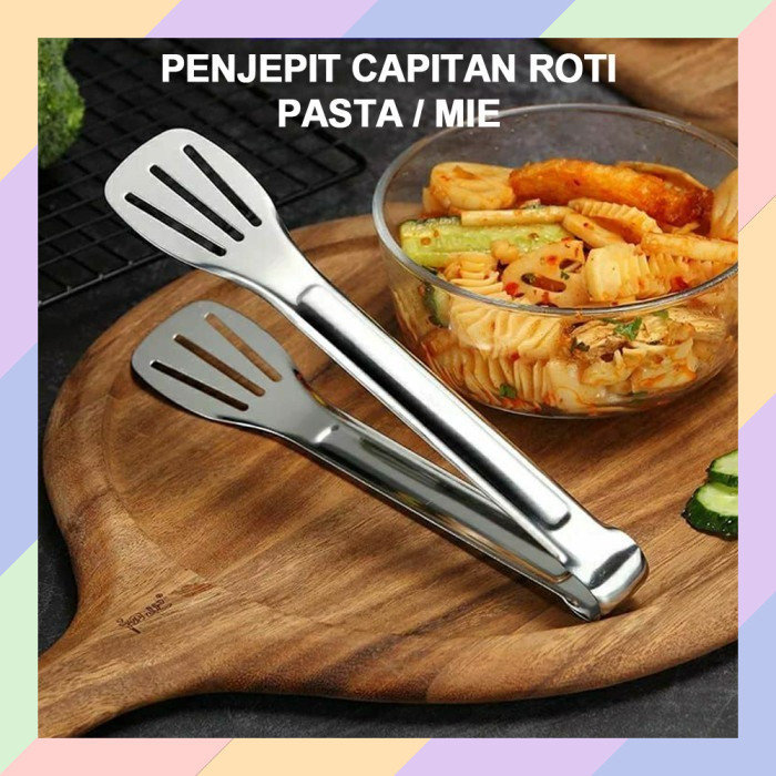 Jual AD20 Capitan ROTI Penjepit Jepitan Capit Mie Pasta Makanan Sayur ...