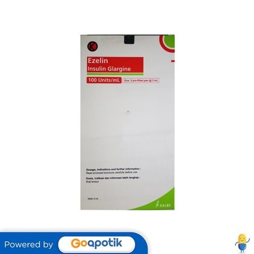 Jual Ezelin 100 Iu/Ml Insulin 3 Ml Box 5 Pre-Filled Pen | Shopee Indonesia