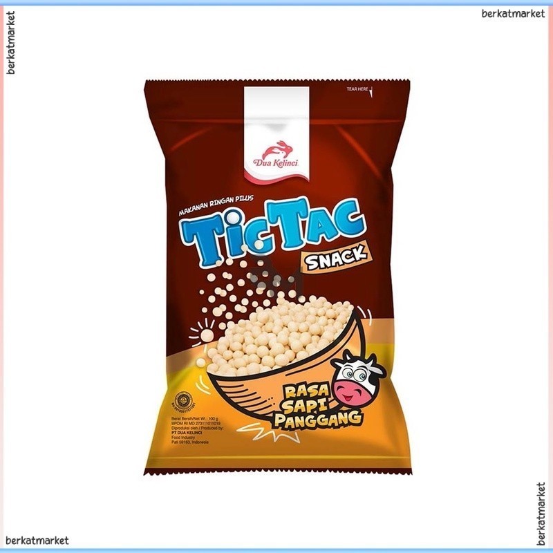 Jual SNACK TIC TAC PILUS SAPI PANGGANG RUMPUT LAUT 90G KACANG PILUS ...