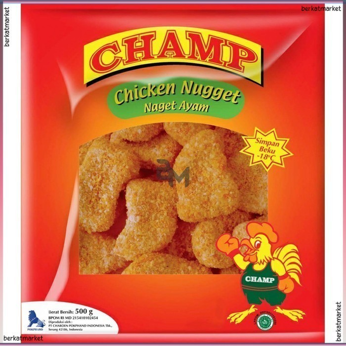 Jual Champ Chicken Nugget Naget Stick Ayam 500gr 250gr 200gr 1kg ...