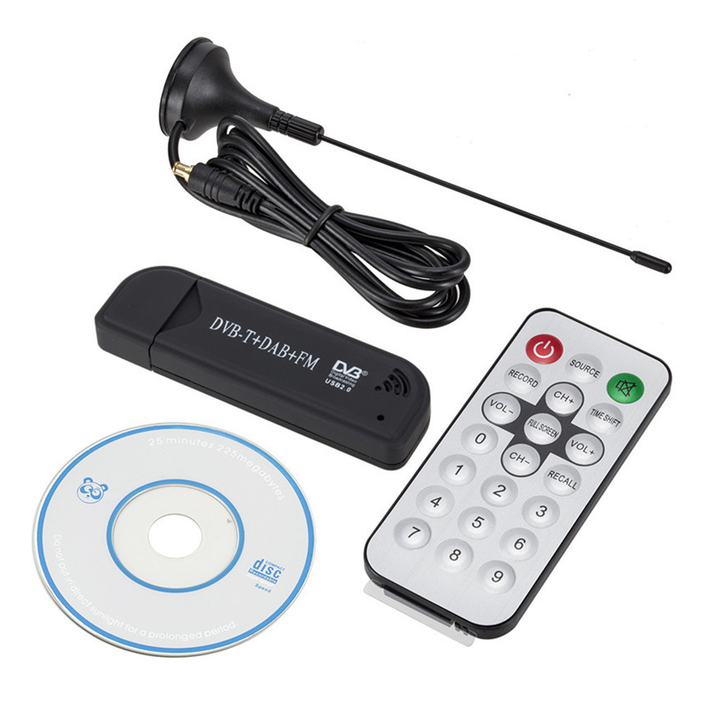 Jual Mini Digital TV Receiver USB2.0 DVB-T DAB FM RTL2832U fc0012 SDR ...