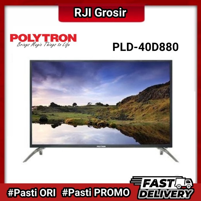 Jual LED TV POLYTRON LED TV PLD 40D880 / LED TV 40 INC GARANSI RESMI ...