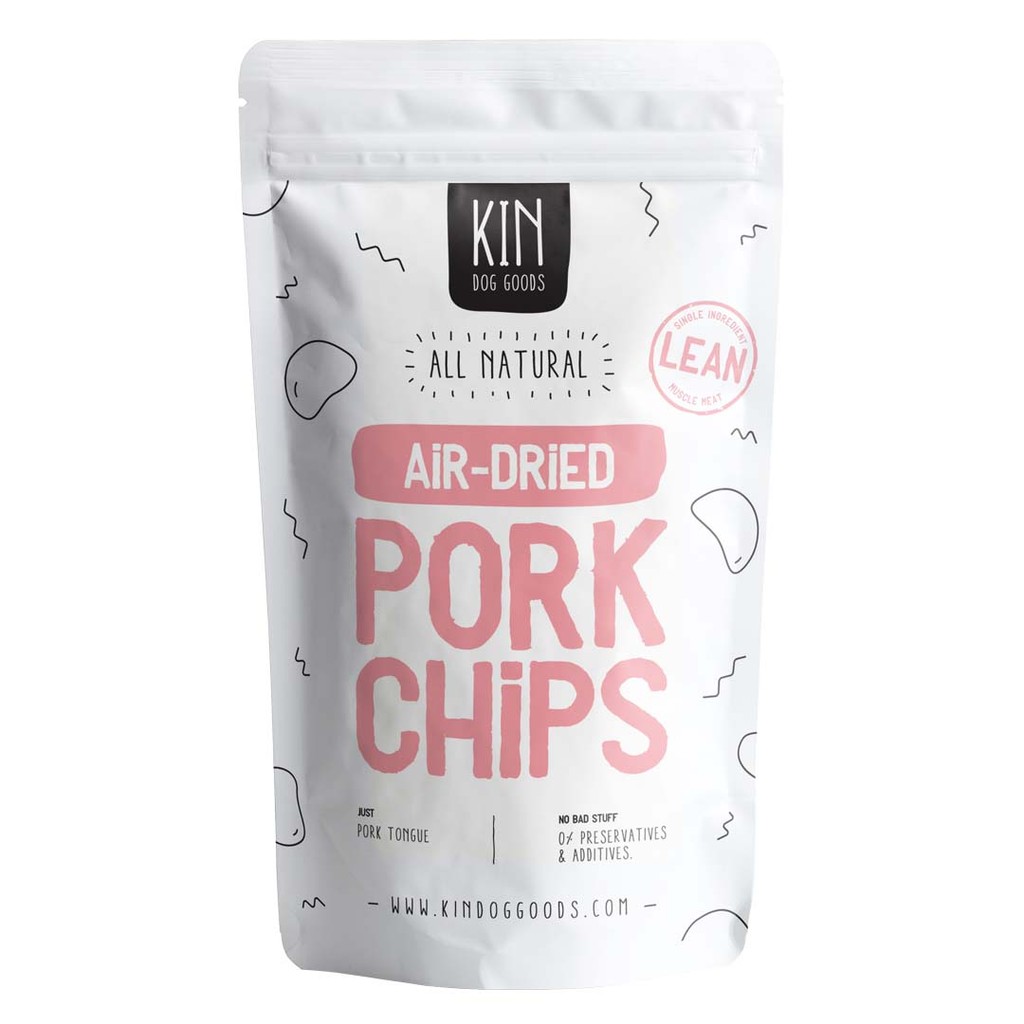 Jual Kin Dog Goods - Air-Dried Pork Chips | Shopee Indonesia