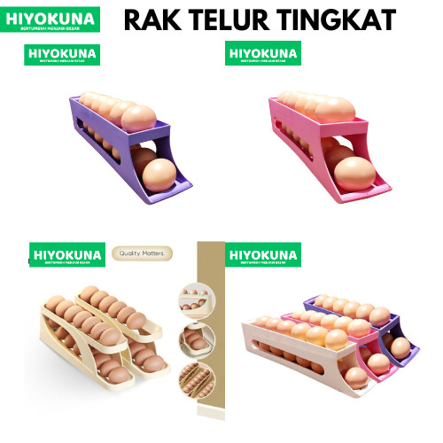 Jual Rak Telur 2 Tingkat E15 / Egg Tray / Tempat Penyimpanan Telur ...