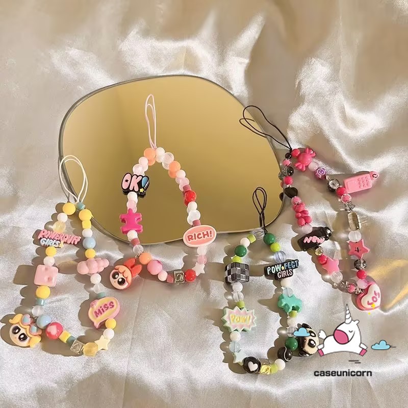 Jual Caseunicorn Kartun Merek Trendi Rantai Telepon Gadis Super Lanyard ...