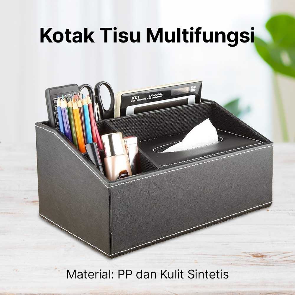 Jual Primal ACRD Kotak Tisu Kulit Multifungsi Tissue Box Organizer ...
