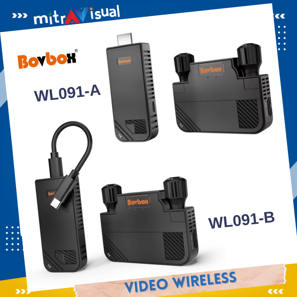 Jual BOVBOX WL091 Portable Wireless Video Transmitter 150 Meter ...