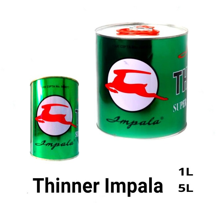 Jual Thinner Impala 1 Liter Pengencer | Shopee Indonesia