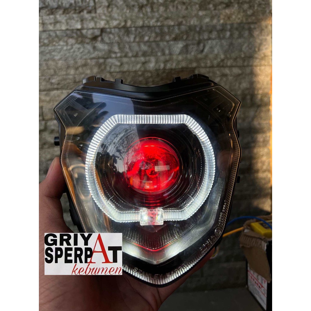 Jual Lampu depan CRF costome biled billed | Shopee Indonesia
