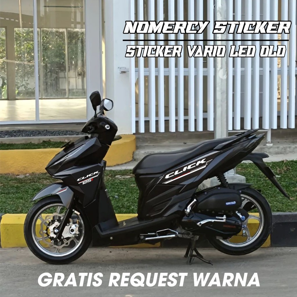 Jual Nomercy Sticker Striping Vario Led Old 125/150 Motif sys new simpel | Shopee Indonesia