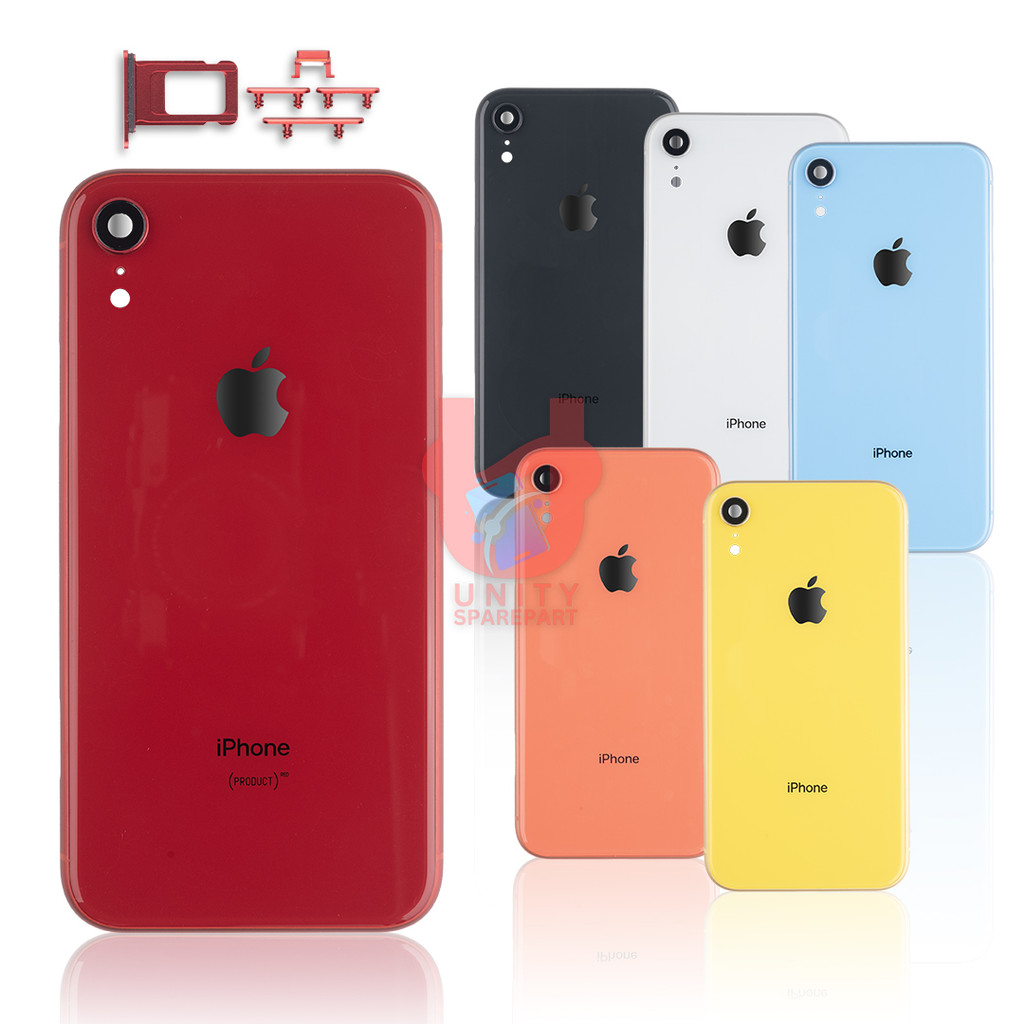 Jual BACK CASING HOUSING FULLSET IPH XR | Shopee Indonesia