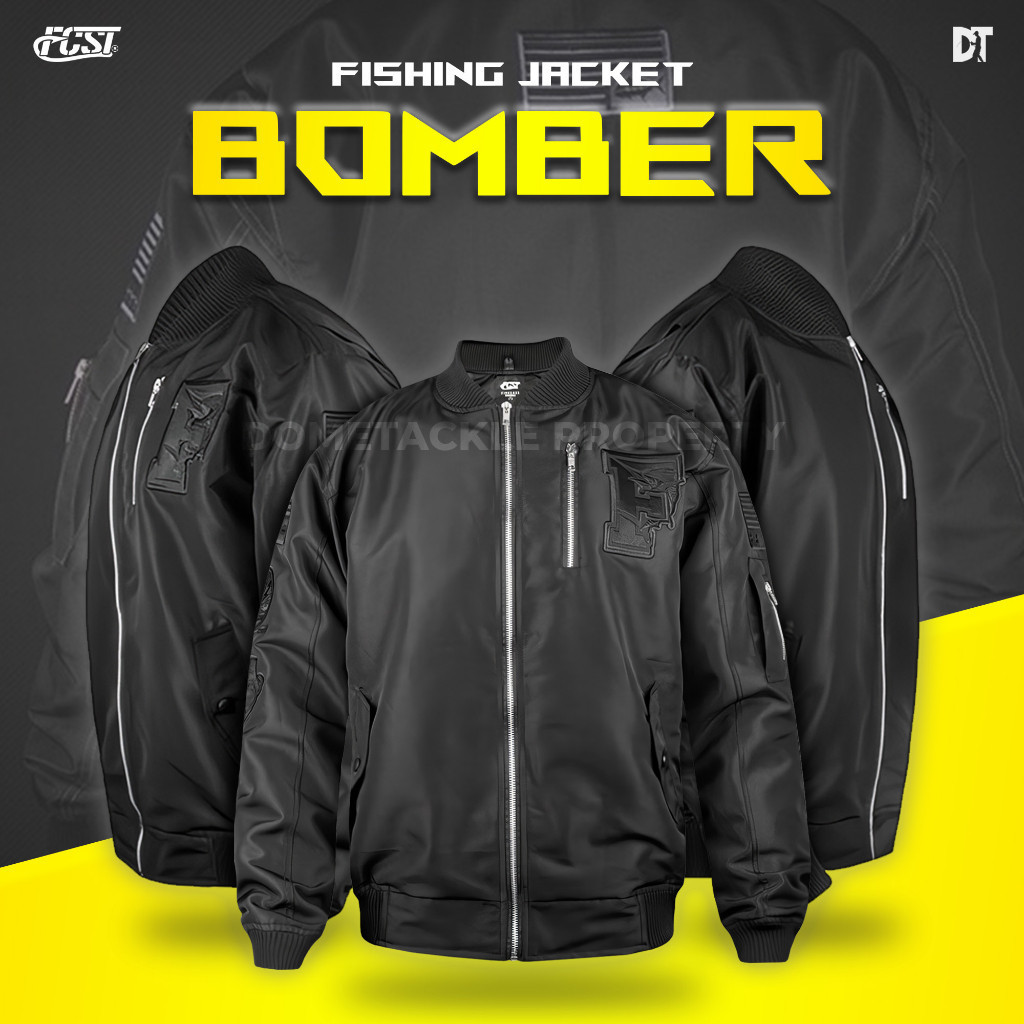Jual Firecast Jacket Mancing Bomber Jaket Pancing | Size M L Xl Xxl ...