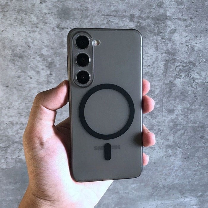 Jual Magnetic Case Samsung Galaxy S25 Ultra S24 FE A55 A35 A15 A54 A16 5G Superslim Naked Feel ...