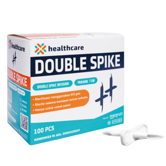 Jual ECERAN - Double Spike Infusion OneHealth Alat Penusuk Tusuk Botol ...