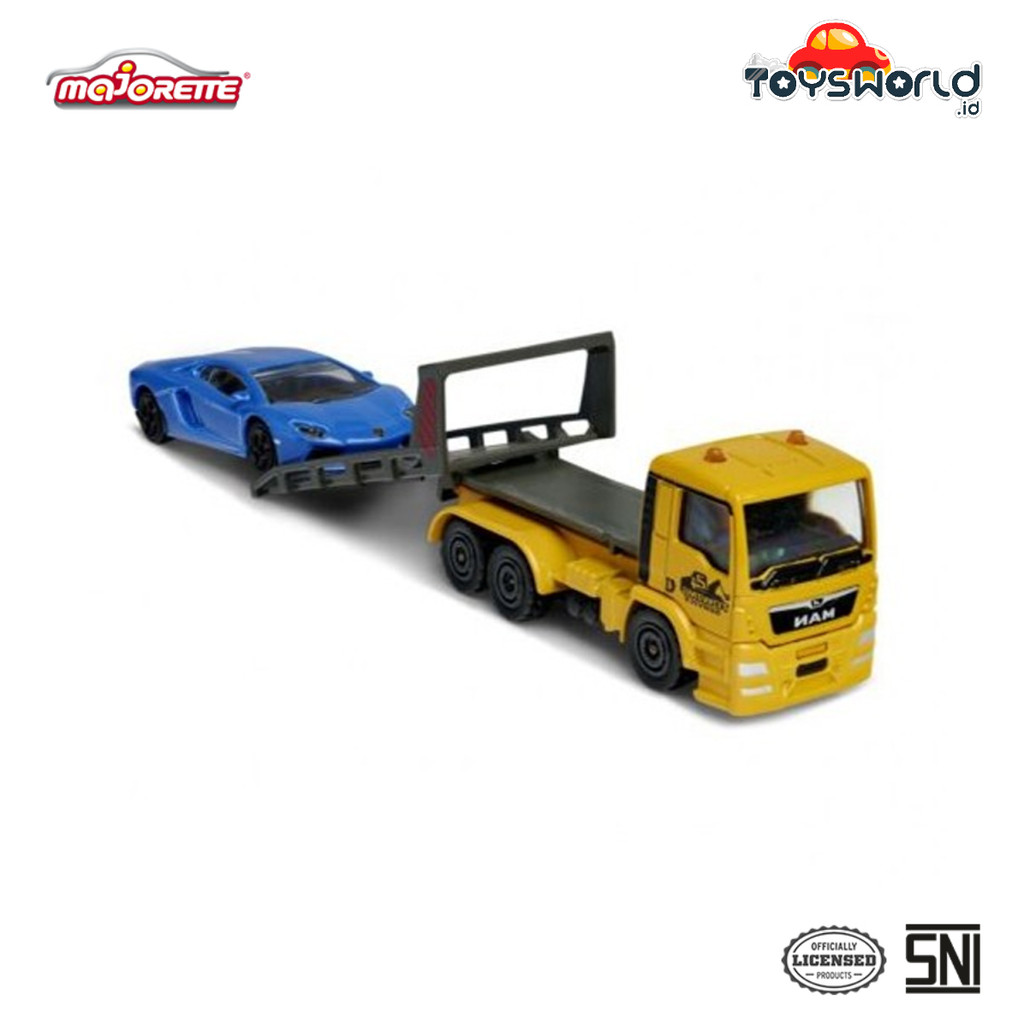 Jual Majorette Trailer Man TGS Towing With Lamborghini - Mainan Anak ...