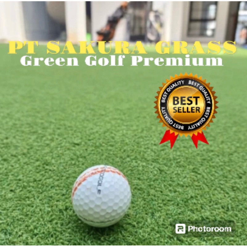 Jual GROSIR RUMPUT GOLF GREEN - RUMPUT GOLF PREMIUM SINTETIS TEBAL 15 ...